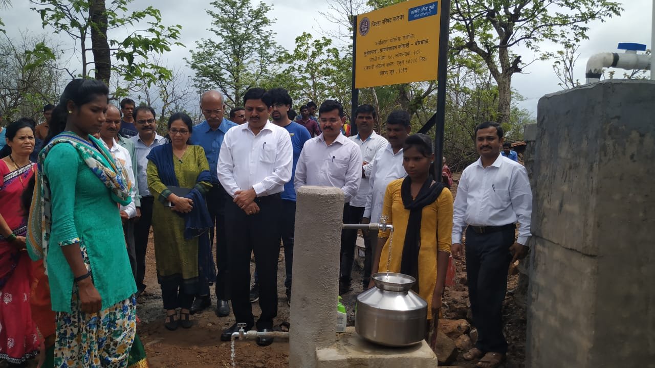 L&T Trust Hands Over 2 Drinking Water Projects In Palghar District - India CSR