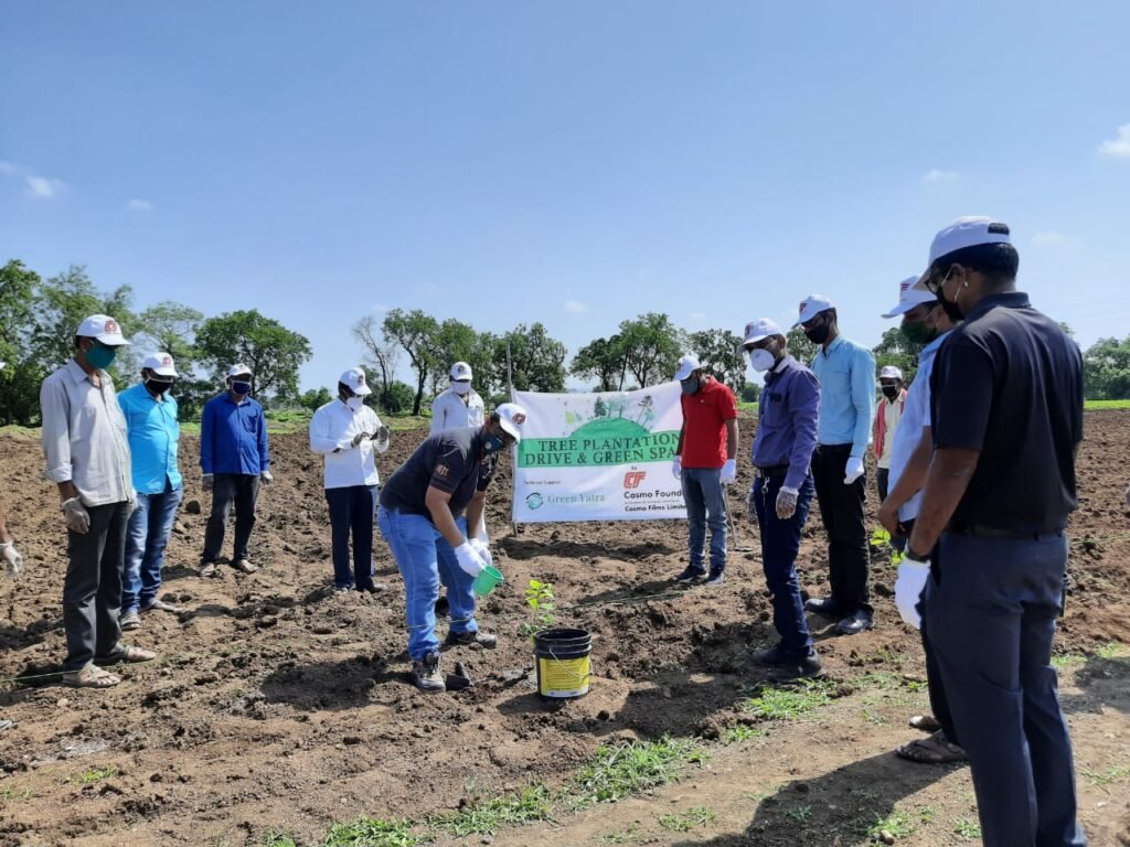 CSR: Cosmo Foundation Plants 5000 Saplings To Restore Green Cover ...