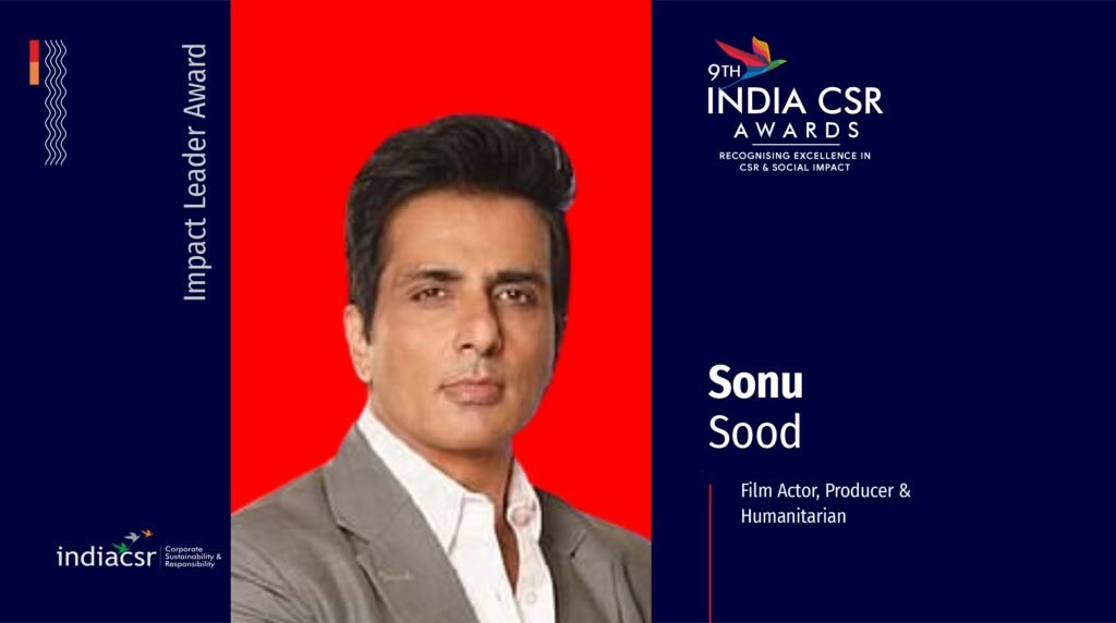 Sonu Sood Honored With ‘India CSR Impact Leader Award’ - India CSR