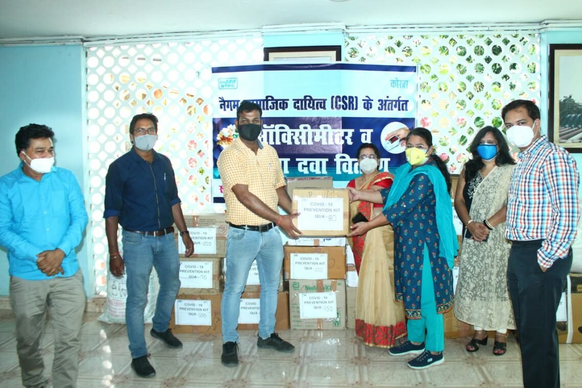 CSR: NTPC Korba enhancing its effort to fight against Covid-19 - India CSR