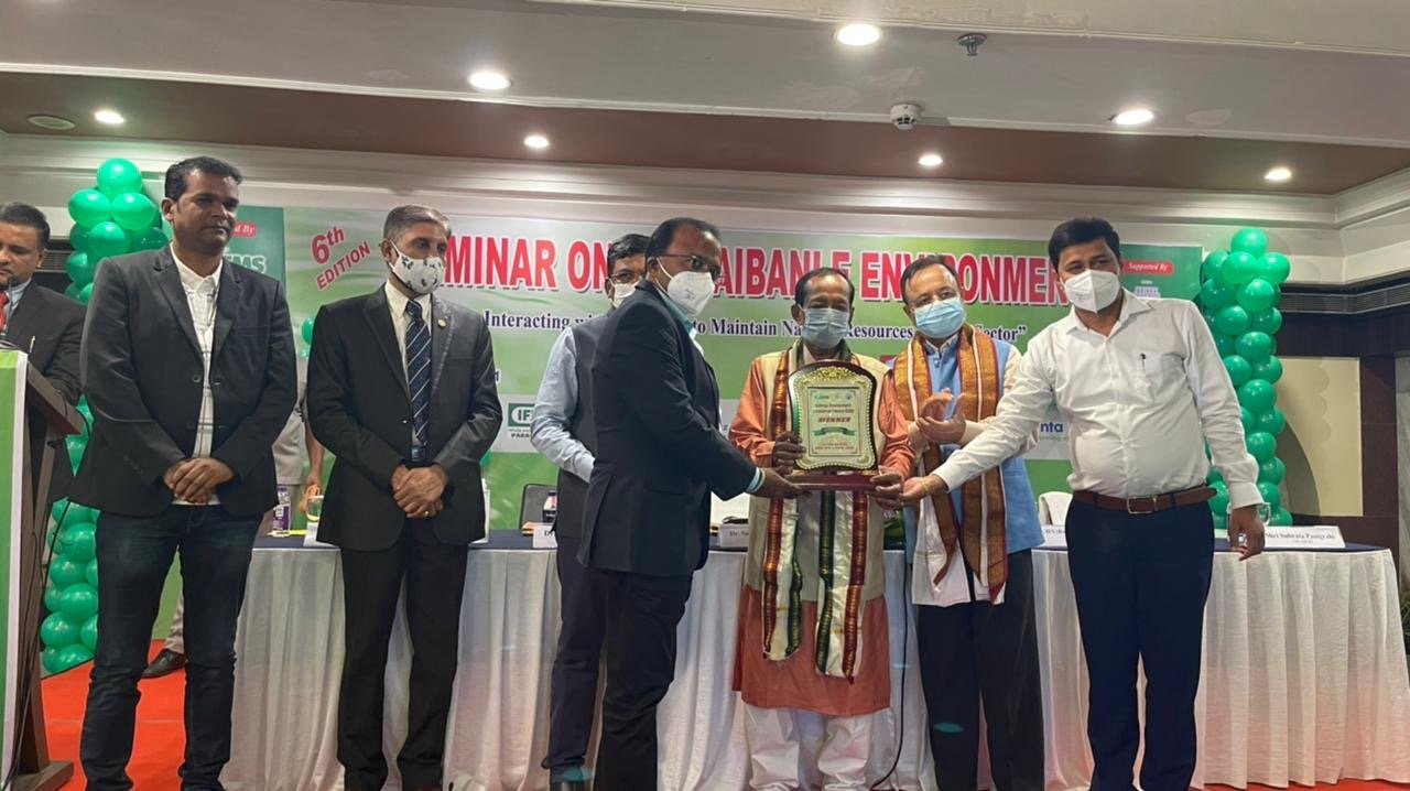 JSPL TRB Mines Bags Kalinga Environment Excellence Award - India CSR