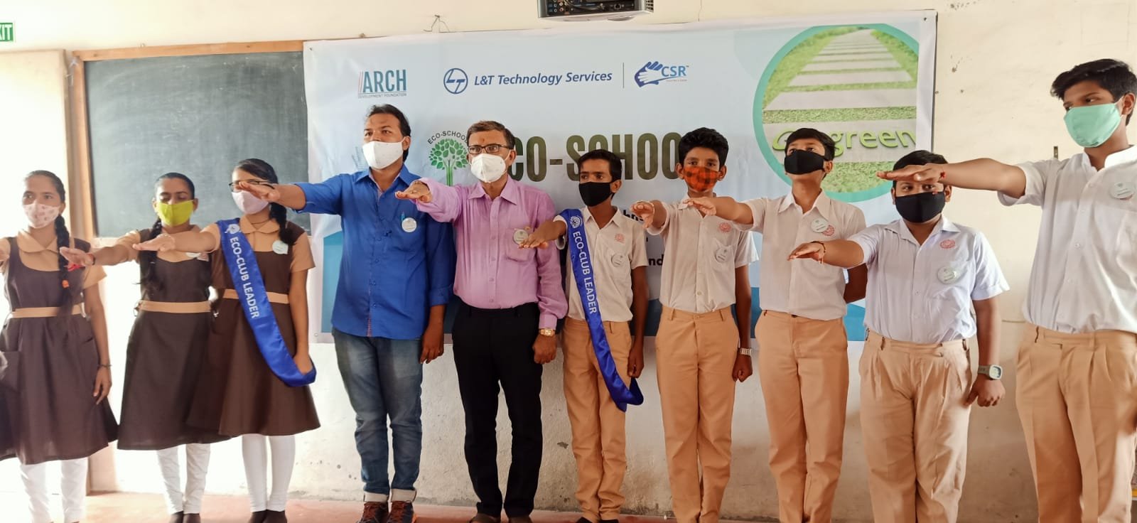 The Green Response- developing Eco-Schools - India CSR