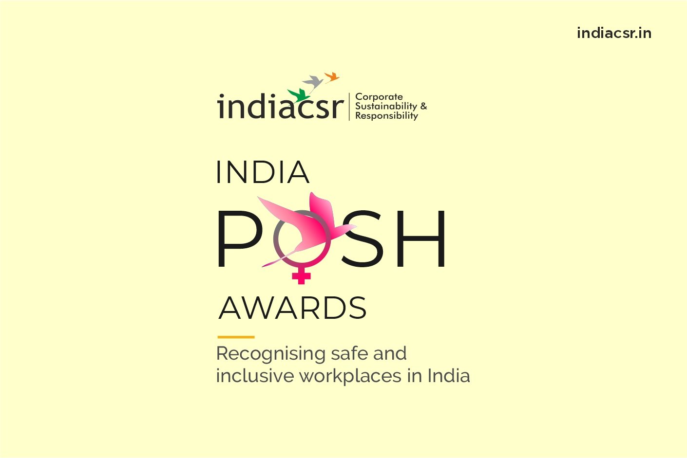 Sagacious IP Bags 'India CSR POSH Awards' At The India CSR Summit 2021 ...