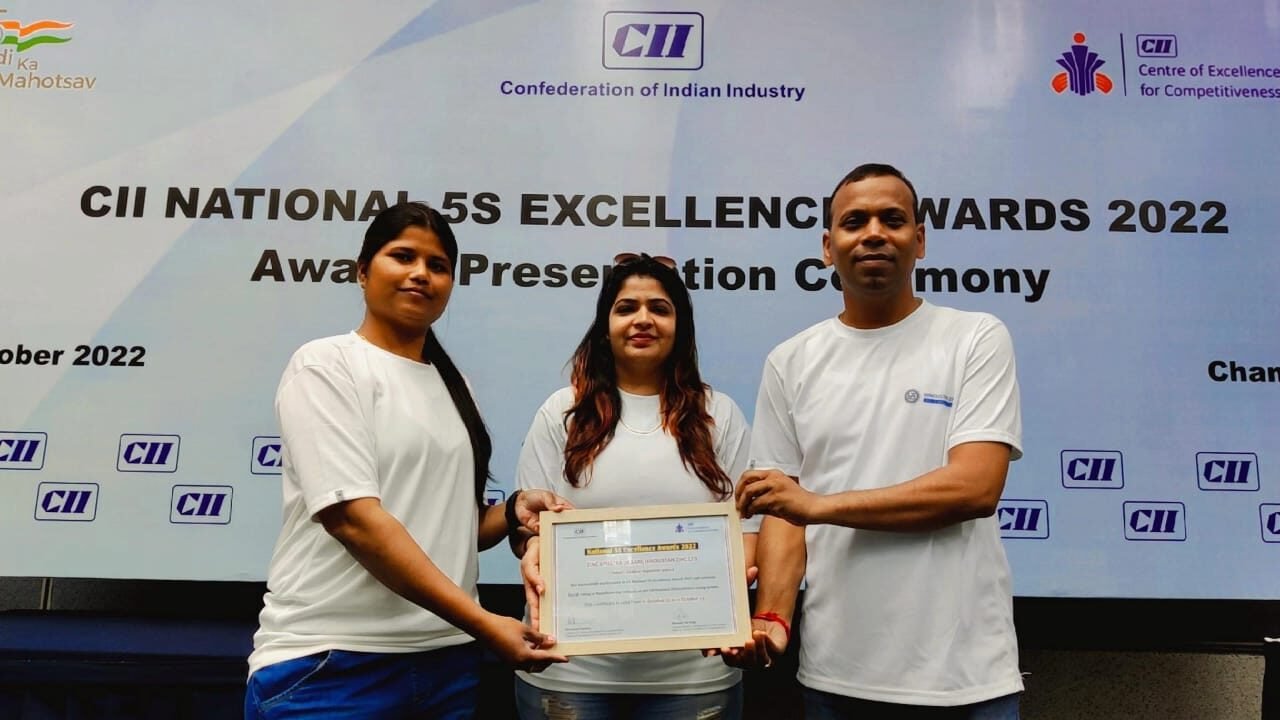 Hindustan Zinc honoured with Gold Rating at the 7th CII National 5S ...