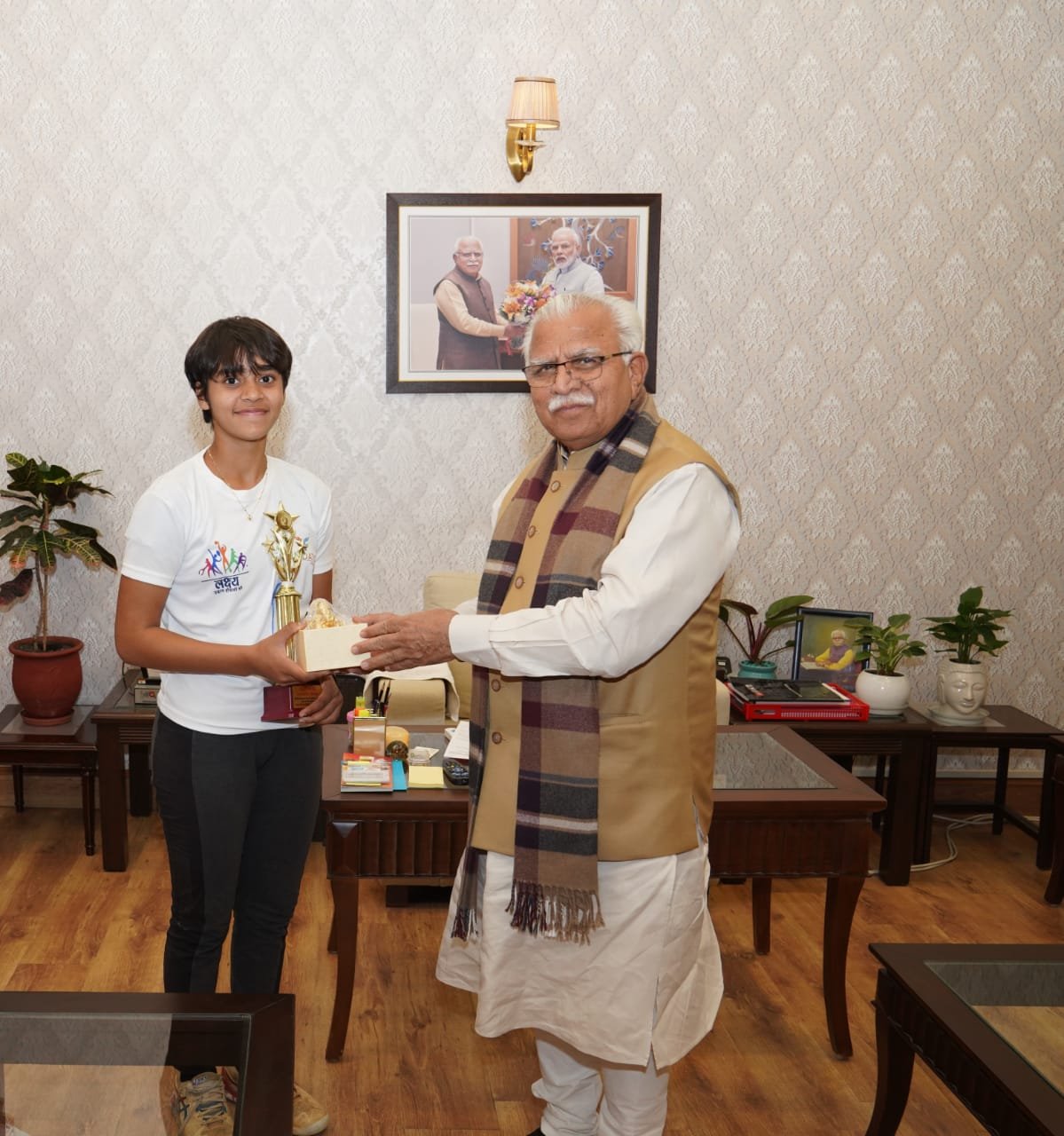 CSR: M3M Foundation Lakshya Scholar Khushi Gaur Wins State Level SGFI Championship - India CSR