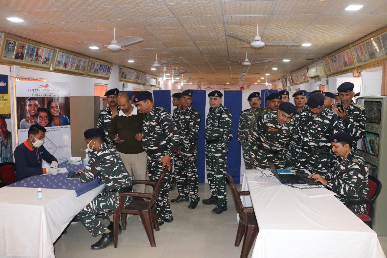 Eyes On The Road, Eyes On Health: CRPF And Chetak Foundation Launch ...
