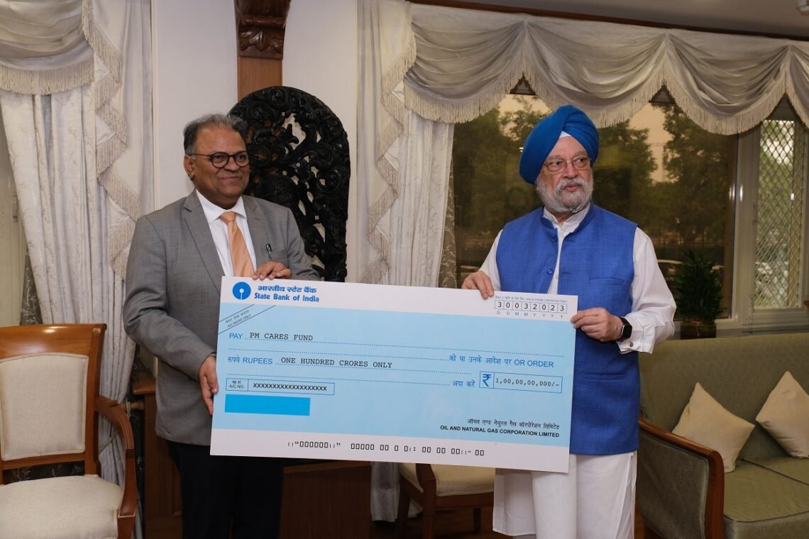 CSR: ONGC contributes Rs 100 crores to PM CARES Fund - India CSR