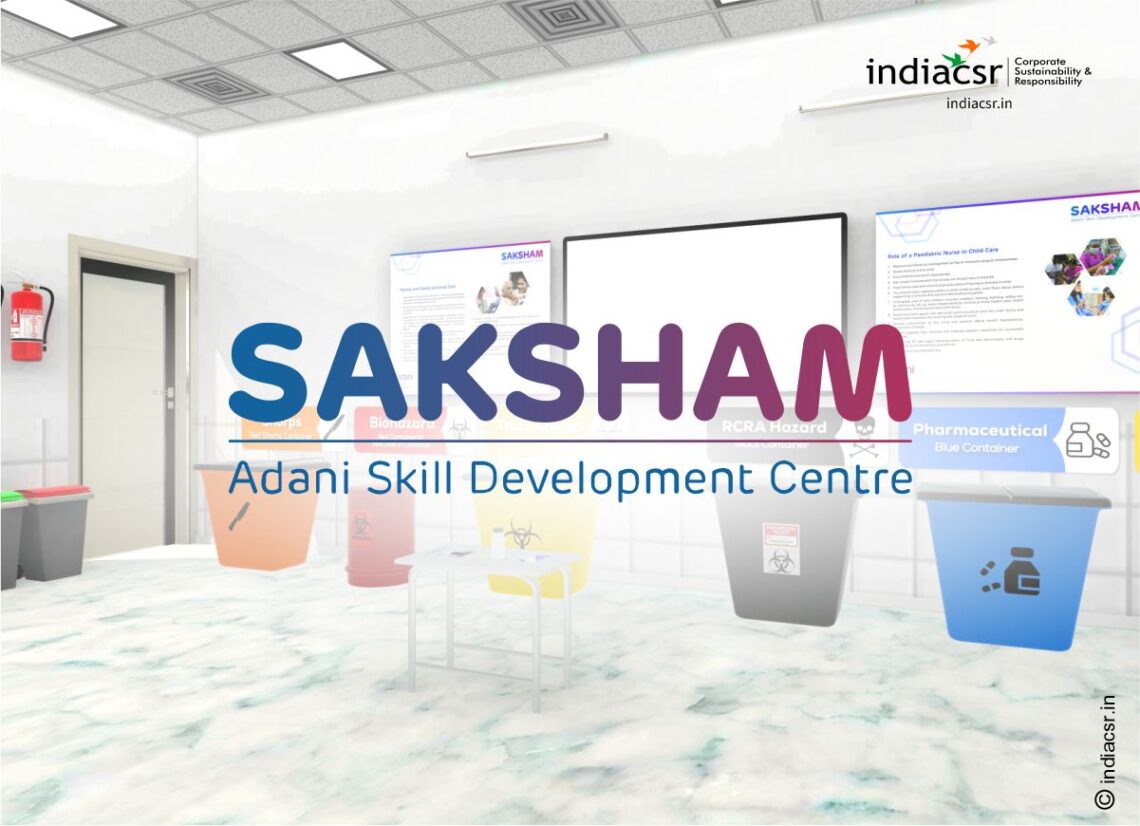 CSR: Adani SAKSHAM Launches Skill Centre in Metaverse - India CSR