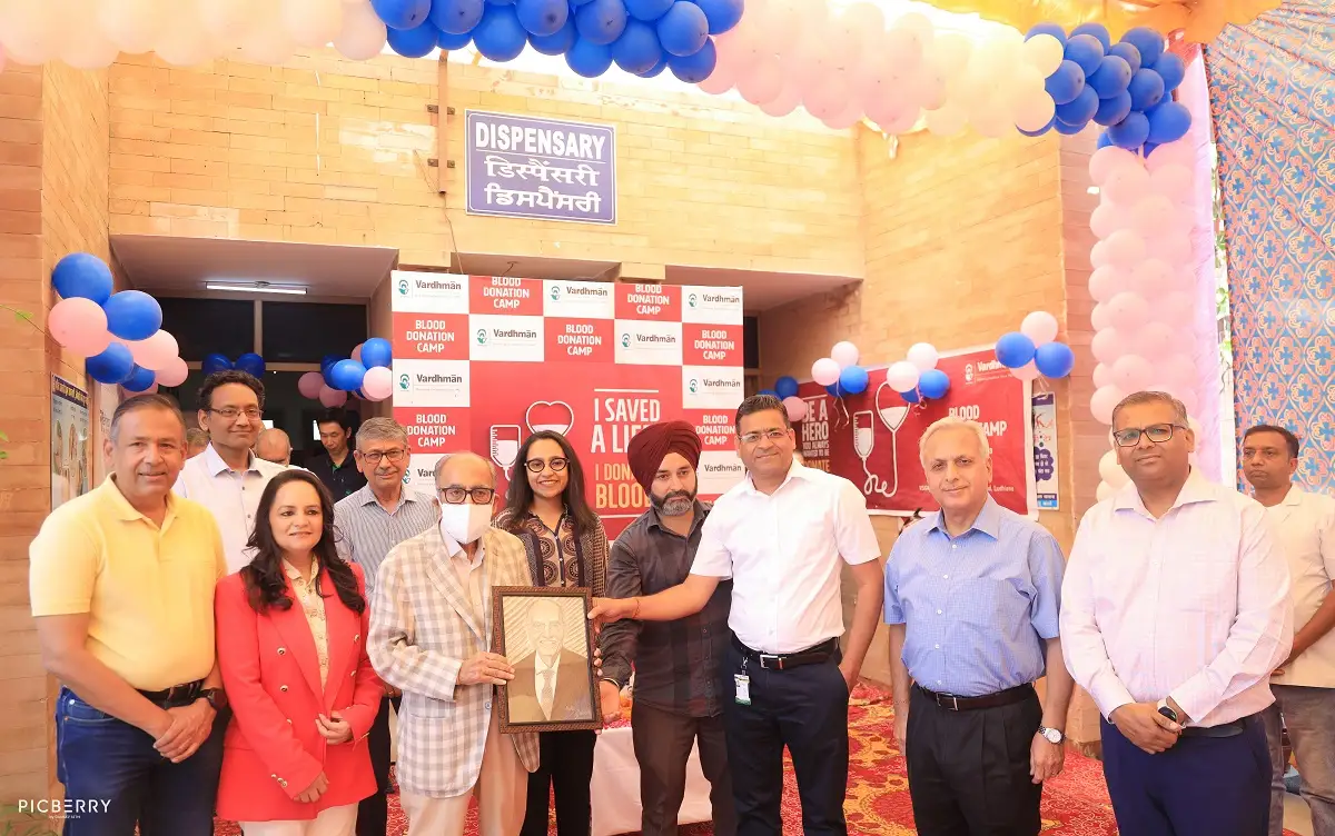 CSR: Blood Donation Camp And Artificial Limbs Distribution At Vardhman ...