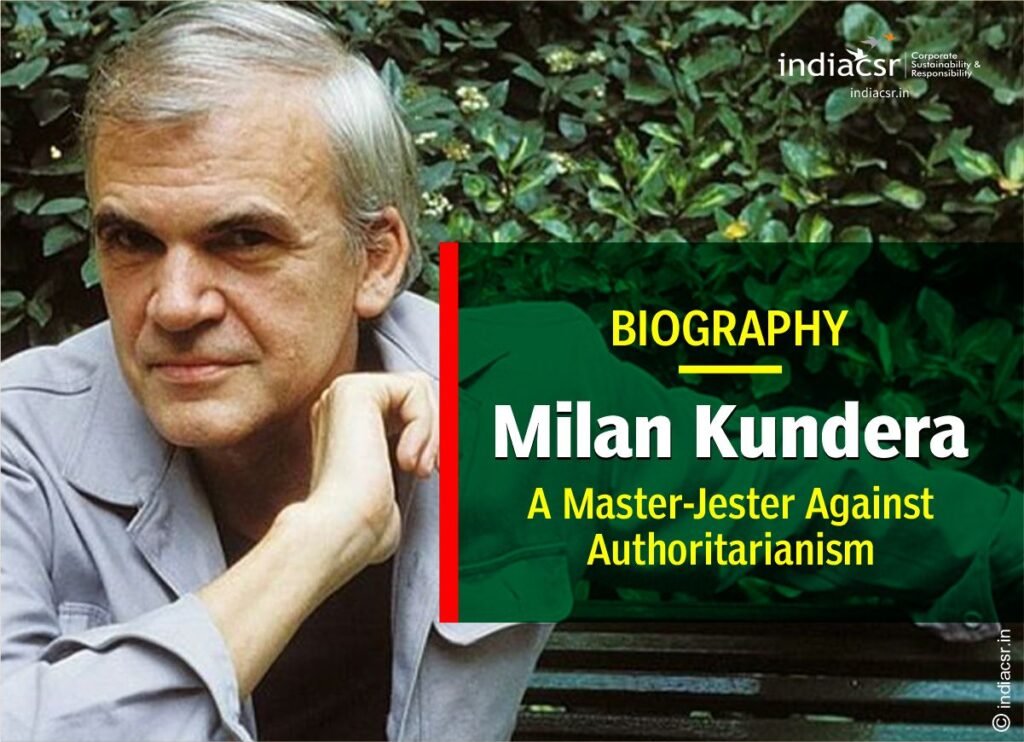 Biography of Milan Kundera: A Master-Jester Against Authoritarianism