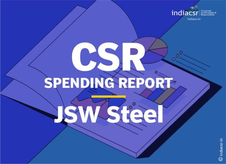 CSR Spending Report 2023 of JSW Steel Limited I India CSR