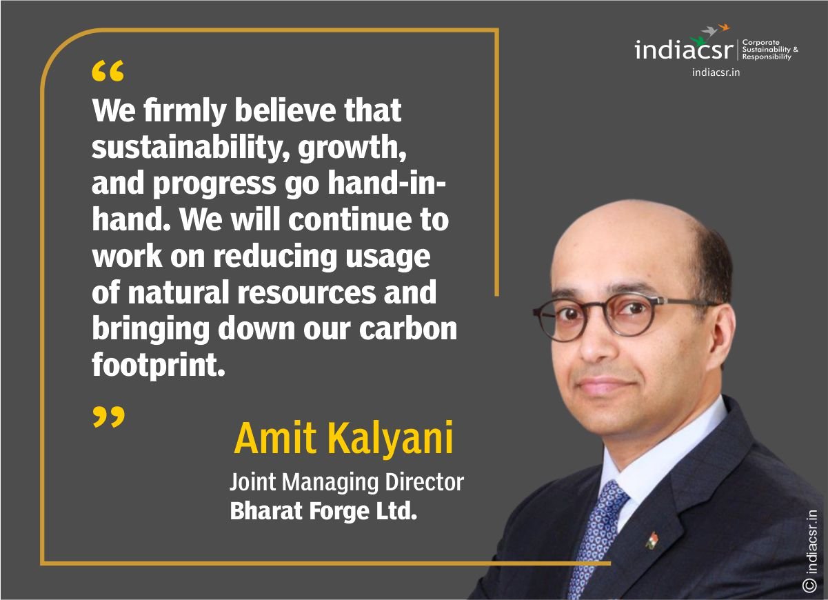 Bharat Forge recognized as an Asia-Pacific Climate Leader 2023 I India CSR