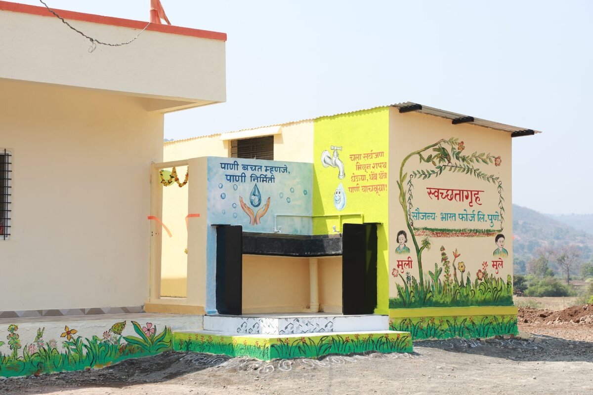 CSR: Bharat Forge Pioneering Infrastructure Improvements in Maharashtra ...