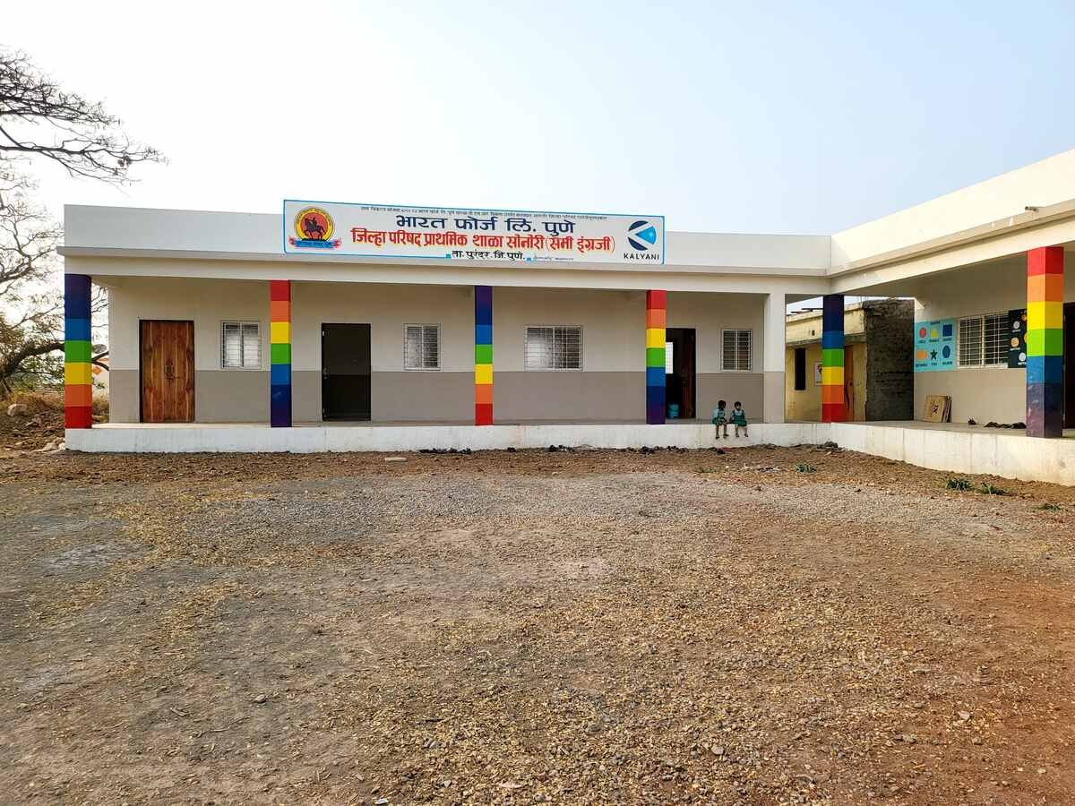 CSR: Bharat Forge Pioneering Infrastructure Improvements in Maharashtra ...