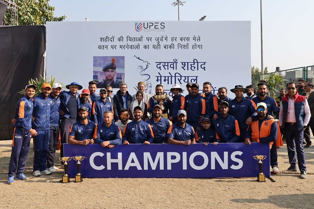 UPES Blue Shines Bright: Champions Crowned in 10th Shaheed Memorial ...