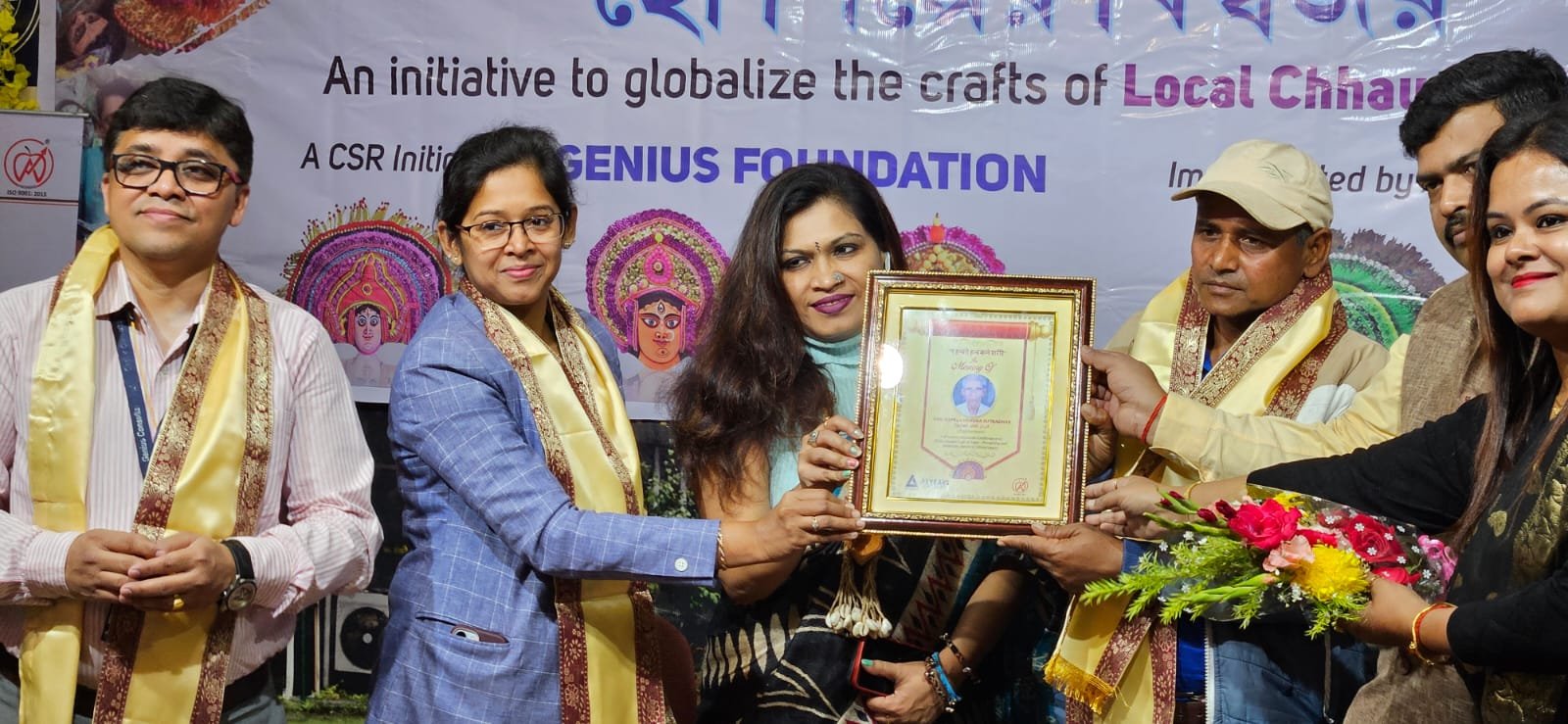 Genius & Ascensive Edu Skill Foundation's Global Chhau Mask ...