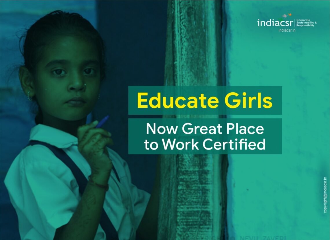 Educate Girls is Now Great Place To Work Certified I India CSR