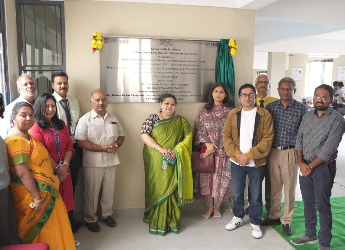 Microsoft and TNS India Foundation : Microsoft Learning Labs for Green ...