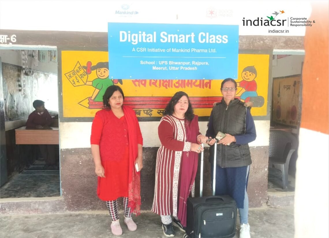 Empowerment through CSR: Mankind Pharma Bridges Digital Divide with ...