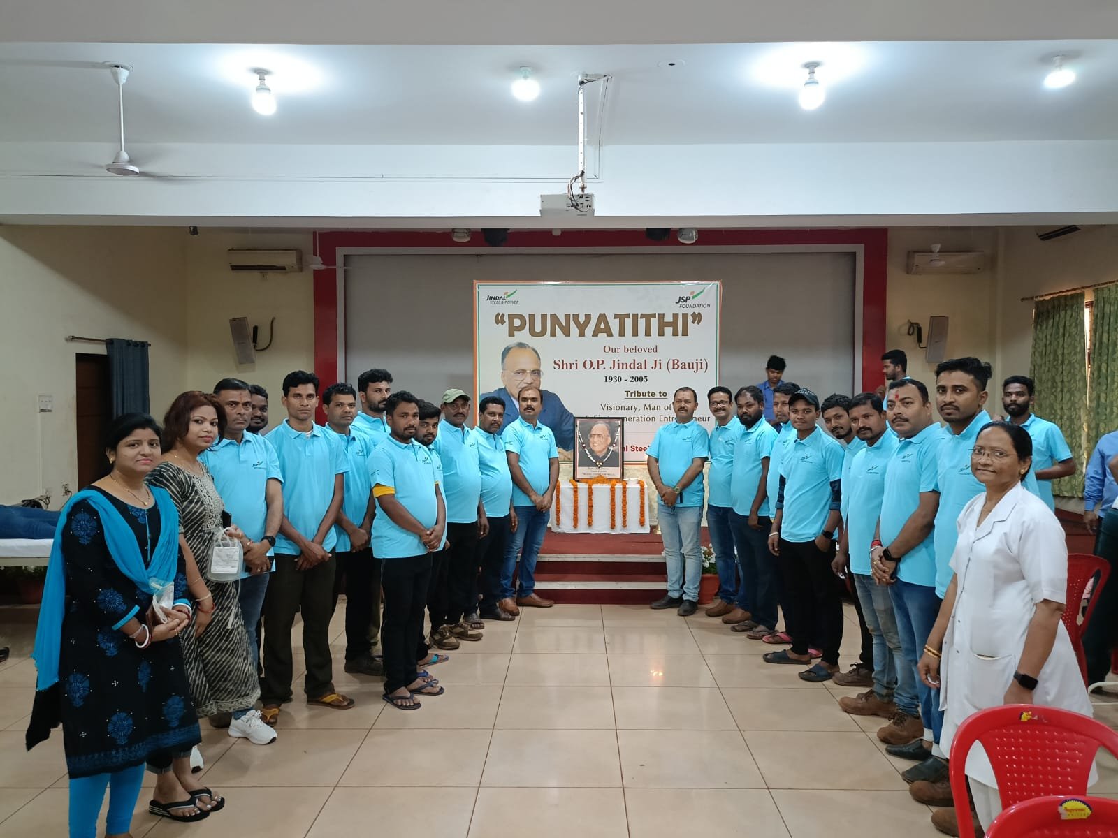 Tribute To Shri O.P. Jindal: 19th Punyatithi Celebrated At JSP's Barbil ...