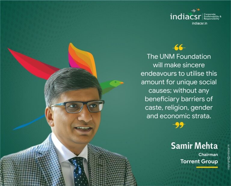 Philanthropy: Torrent Group's Mehta Family Pledges Rs 5,000 Cr To UNM ...