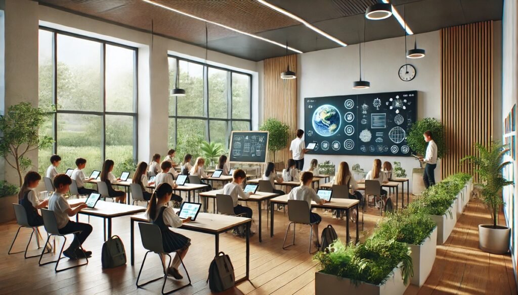 Digital Technology In Education: A Greener Path to Learning