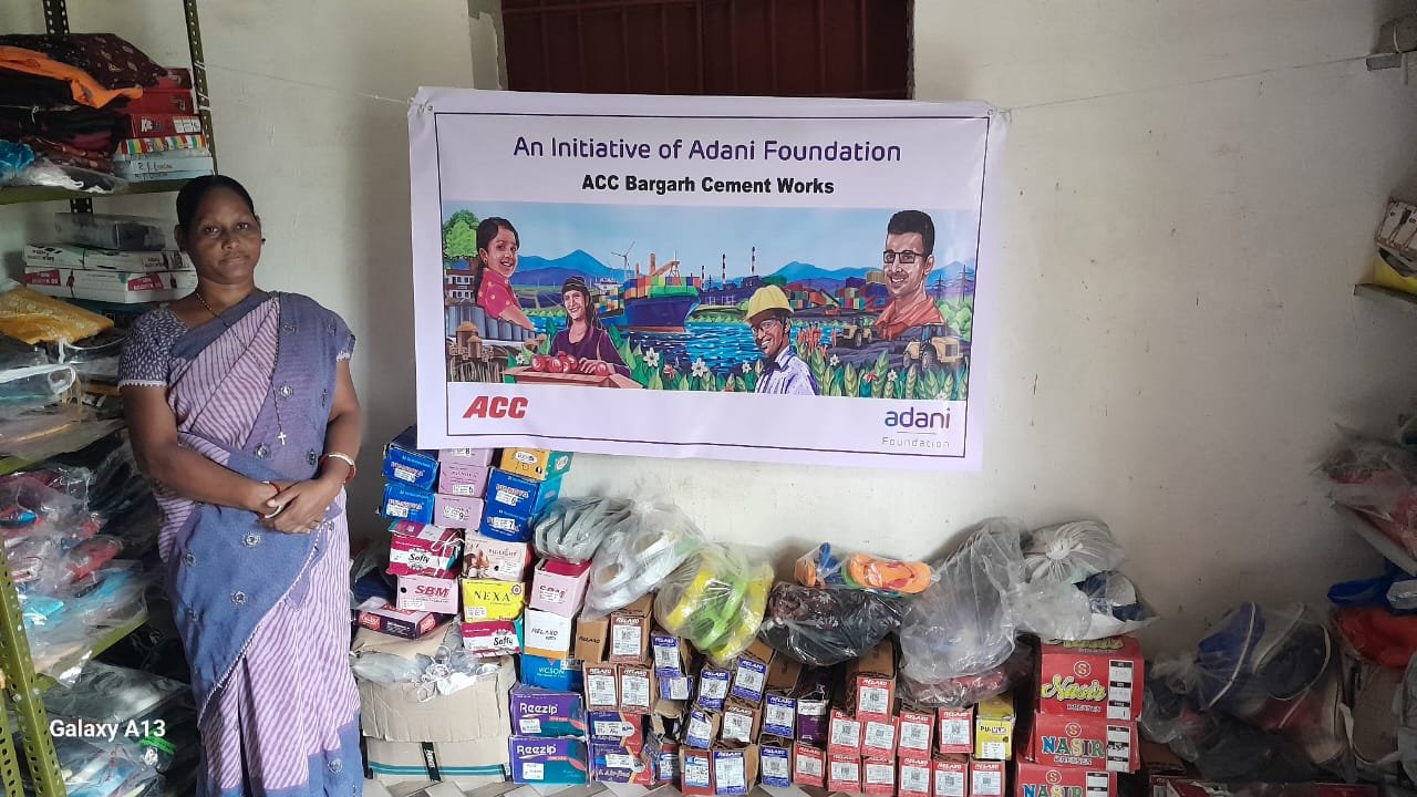 CSR: Adani Foundation Empowers Widowed Mother At ACC Bargarh I India CSR