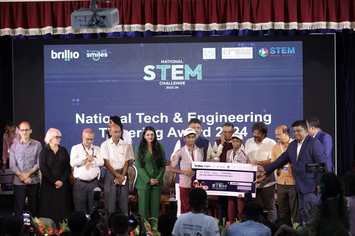 Deputy CM And Education Minister Award National STEM Challenge Winners ...