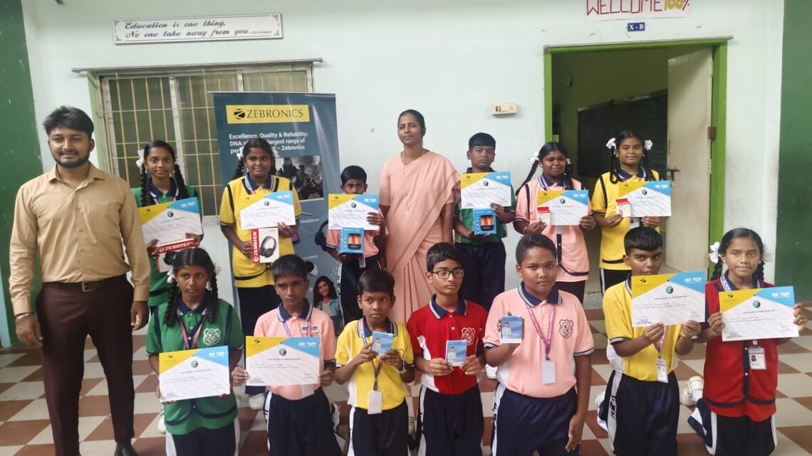 CSR: Zebronics Empowers 10,000 Students In Tamil Nadu Through Zeb-Tech Initiative