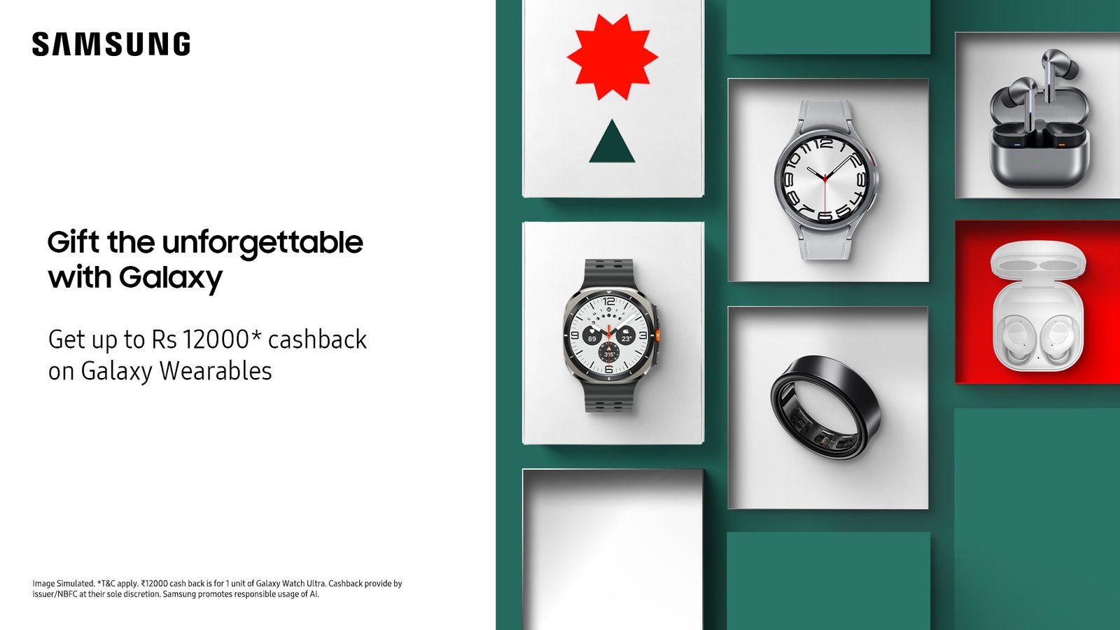 Samsung Unveils Exciting Christmas Offers on Galaxy Wearables in India