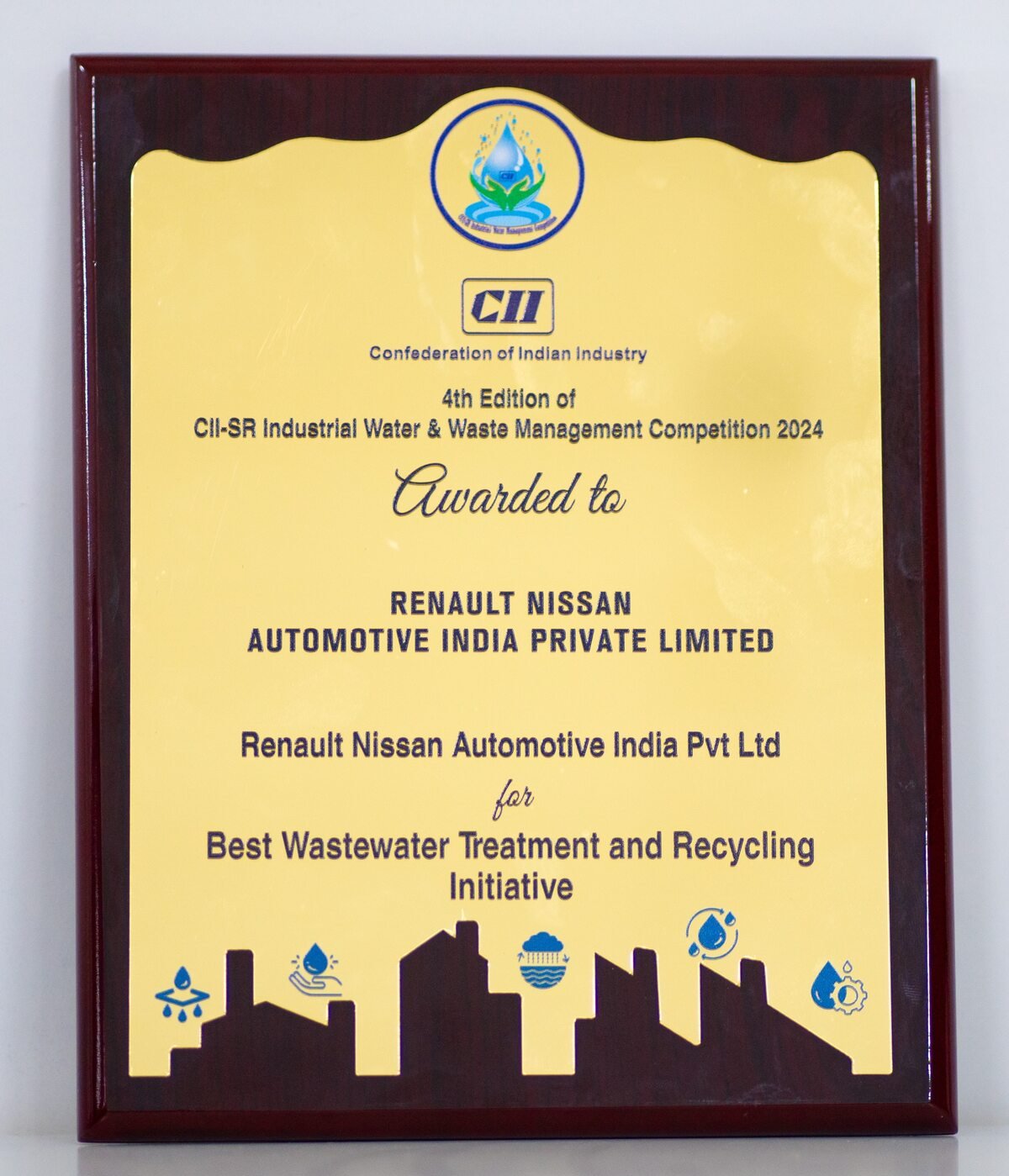 RNAIPL Earns Top Industry Award for Water Conservation I India CSR