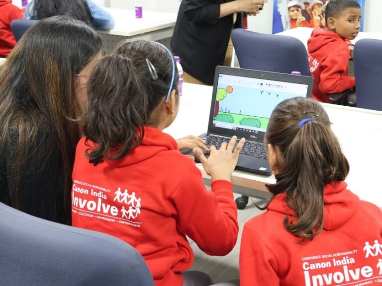 Canon India Celebrates World CSR Day with Digital Art Workshop for ...