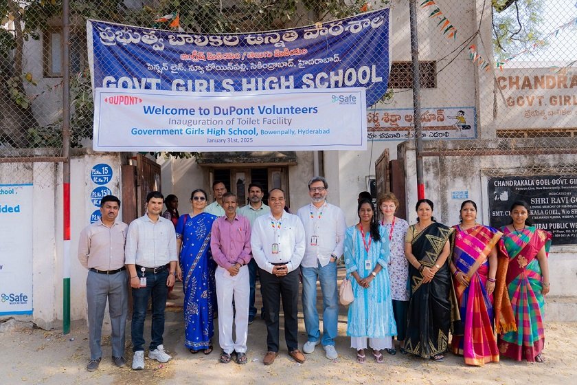 DuPont CSR Improves School Hygiene with New Toilets in Hyderabad I ...