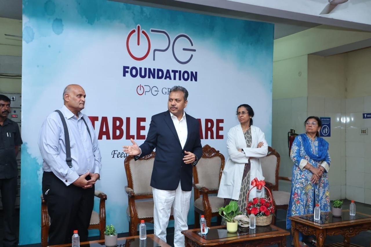 CSR: OPG Foundation Extends Support With ‘Table Of Care’ At Adyar ...
