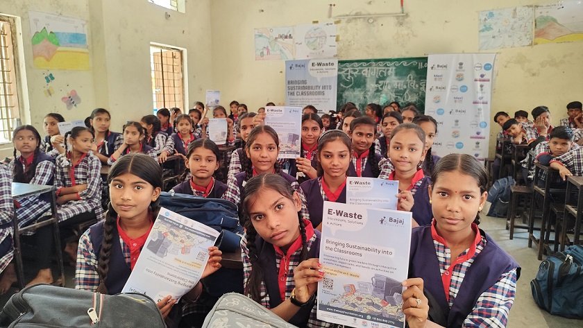 Bajaj Foundation and UNICEF YuWaah Unite to Tackle E-Waste Crisis in ...
