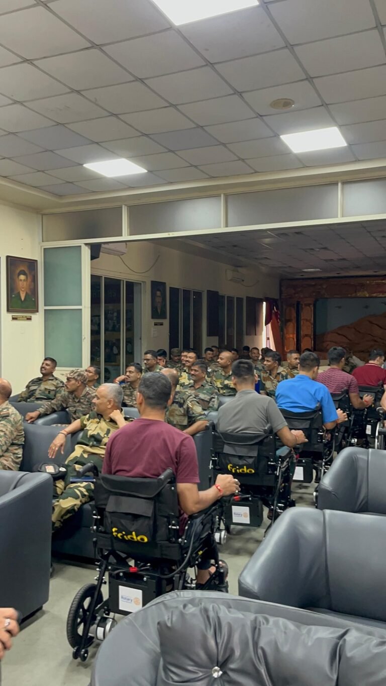 CSR: Rotary Club, Frido Empower Army Veterans with Mobility Solutions I ...