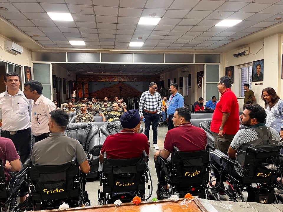 CSR: Rotary Club, Frido Empower Army Veterans with Mobility Solutions I ...