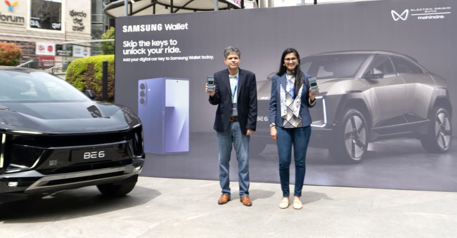 Samsung Wallet Adds Digital Car Key Functionality for Mahindra Electric ...