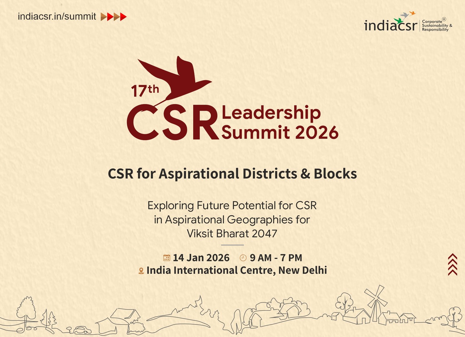 India CSR Summit: CSR for Aspirational Districts and Aspirational ...