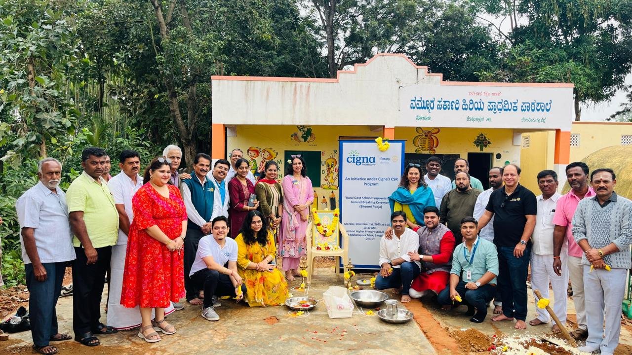 CSR: CIGNA Funds Rs 33.34 Lakh Classroom Block Under Rotary Happy ...