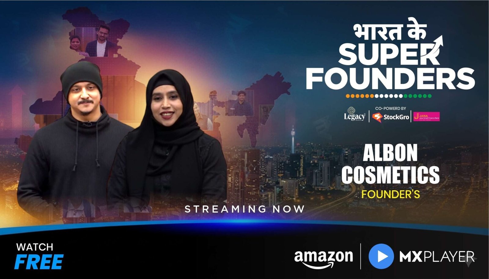 Albon Cosmetics Dares to Rewrite the Rules on Bharat Ke Super Founders ...